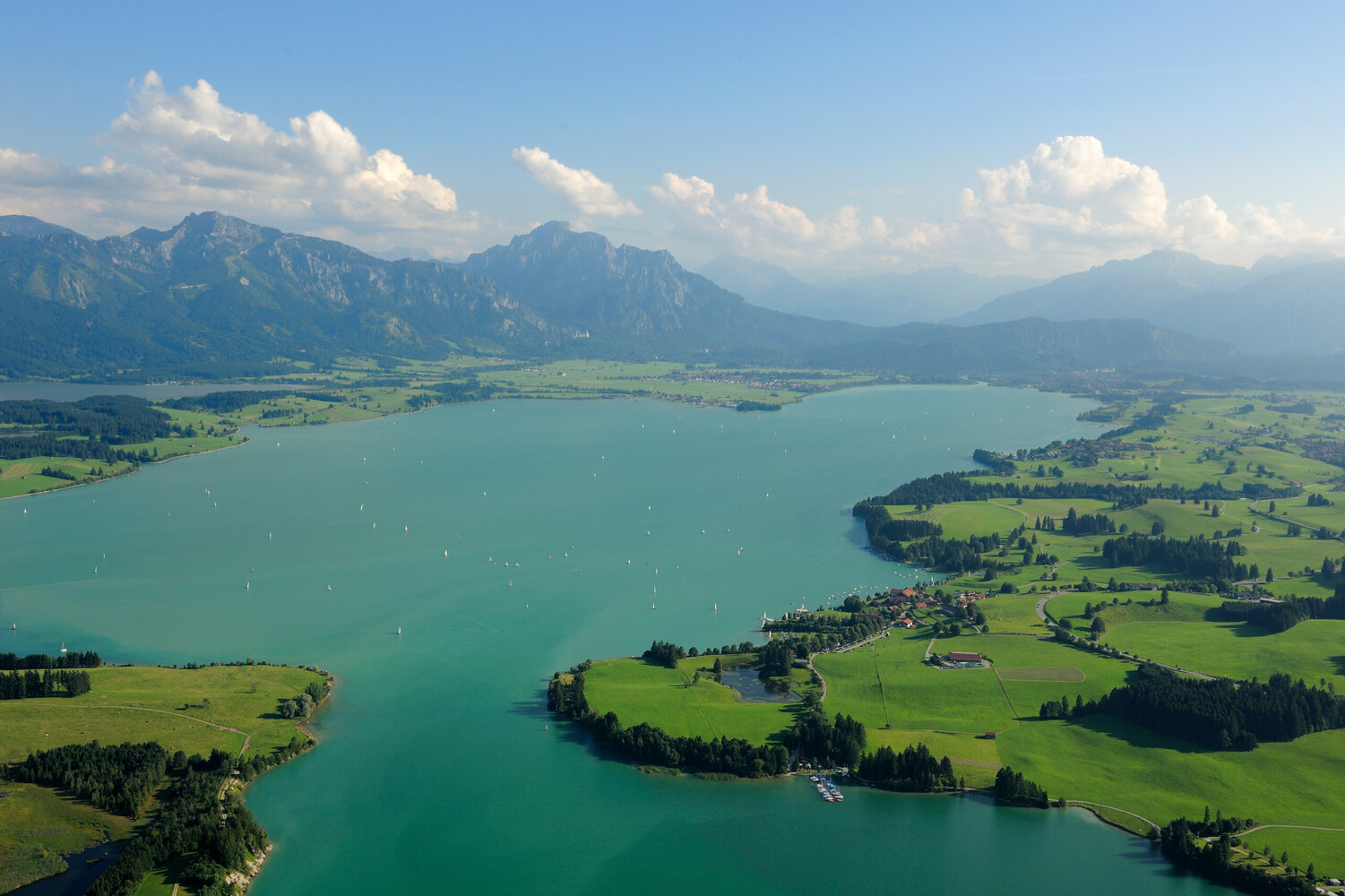 Forggensee boat trips - Füssen im Allgäu